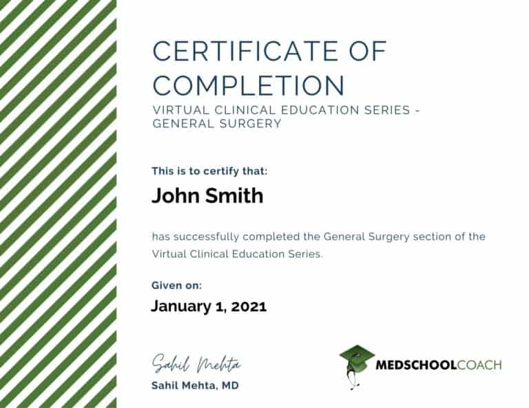 Virtual Clinical Education – Anesthesiology Shadowing